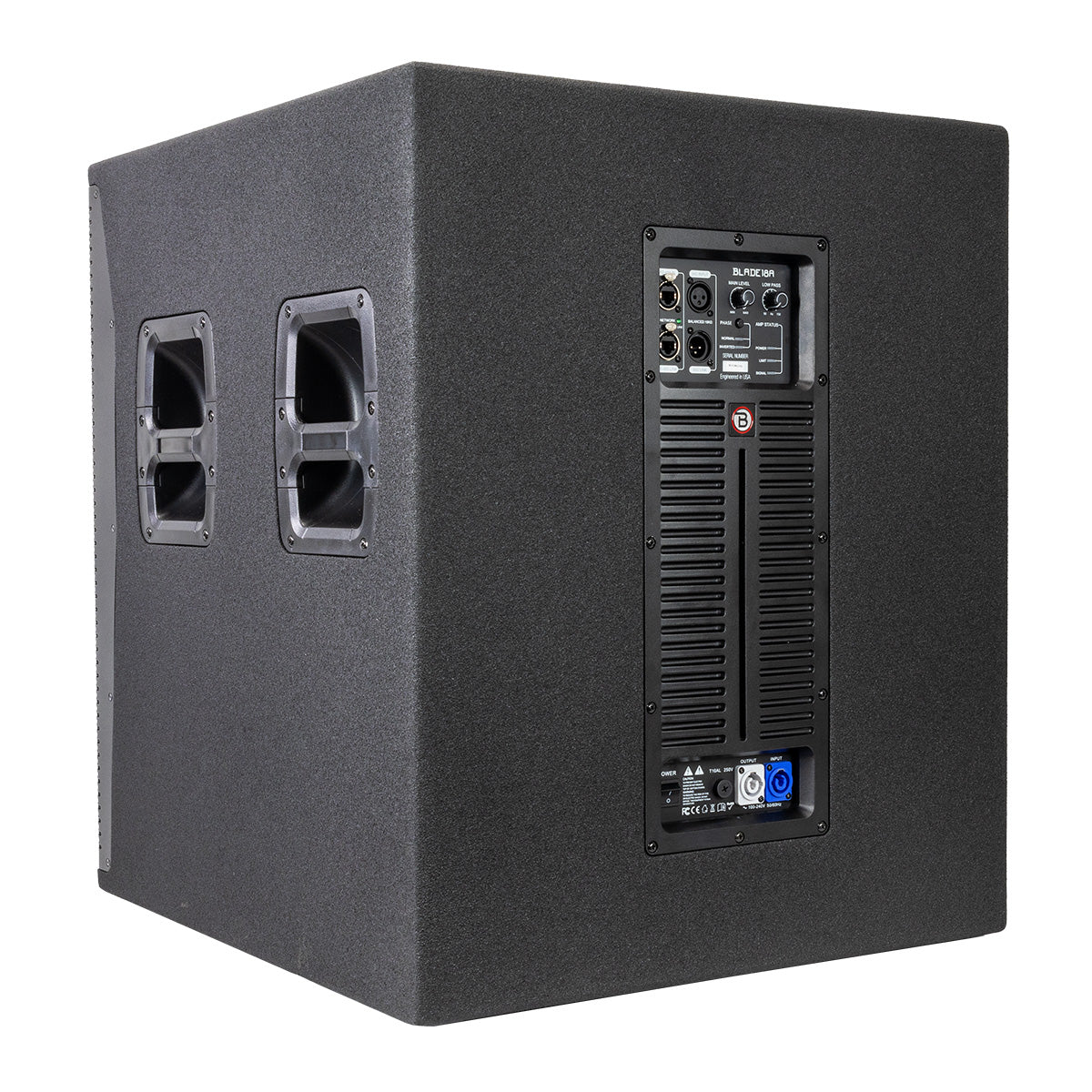 Blastking BLADE18A 18” Active Subwoofer 2000 Watts Class-D and RS485 N