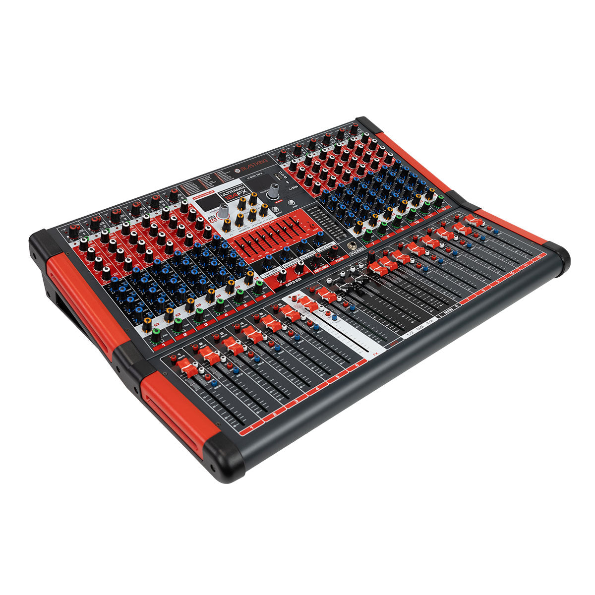 Blastking ULTRAMIX-124FX 12 Channel Professional Mixing Console with 4