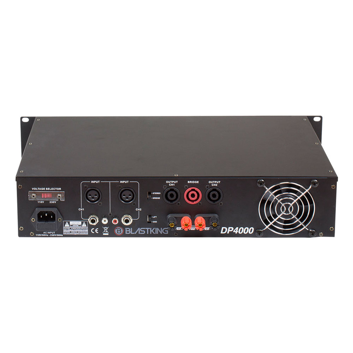Blastking DP4000 2 Channel Power Amplifier