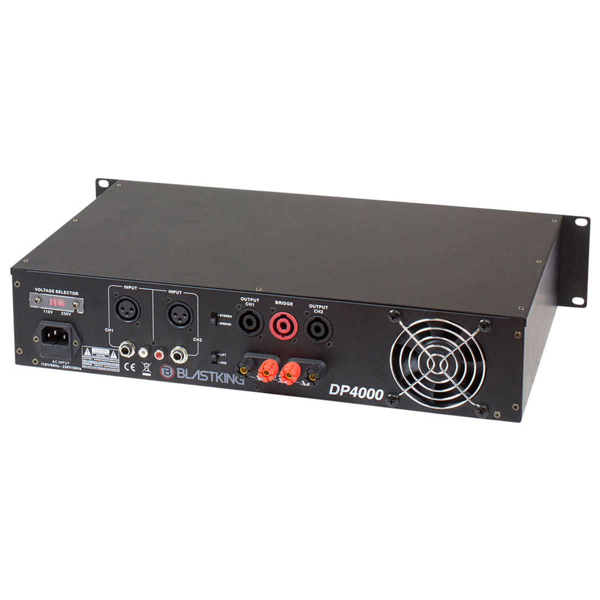 Blastking DP4000 2 Channel Power Amplifier