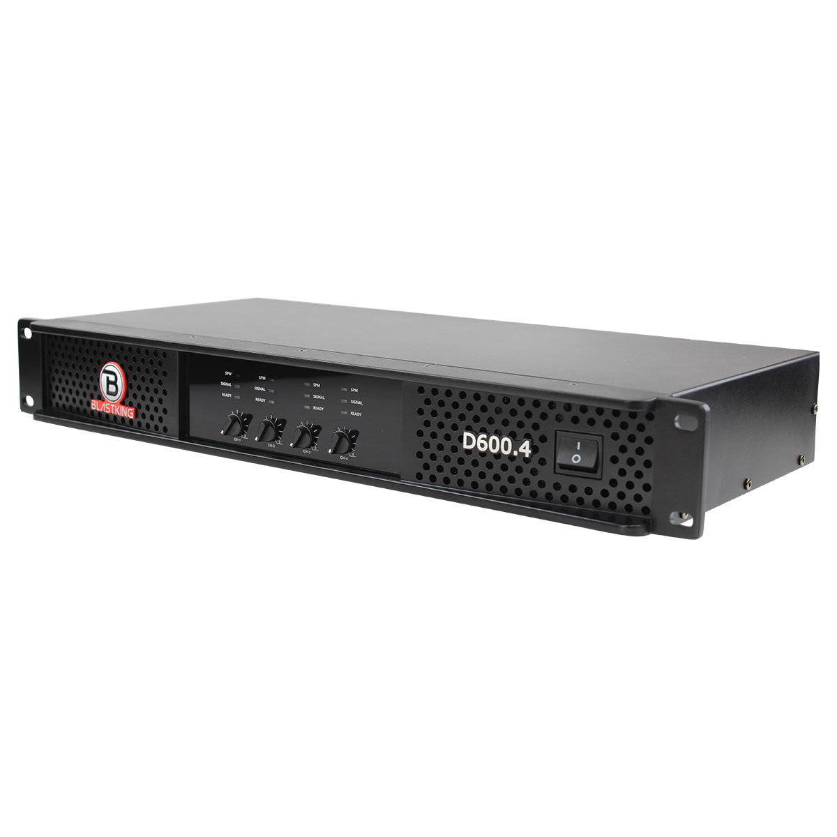 Blastking D600.4 2400 Watt 4 Channel Class D Amplifier