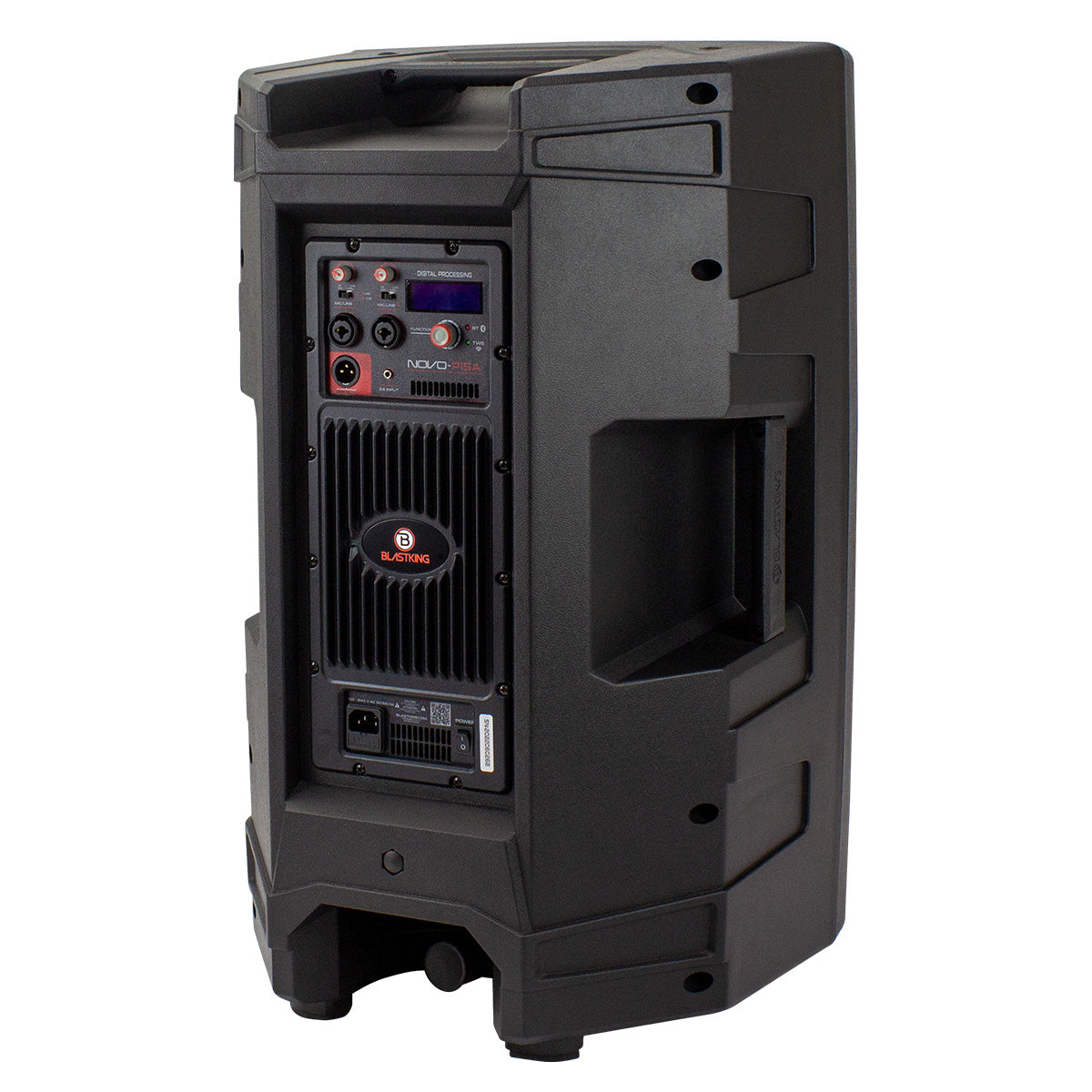 Blastking NOVO-P15A 15” 2-Way Active Loudspeaker 1200 Watts Class-D, T